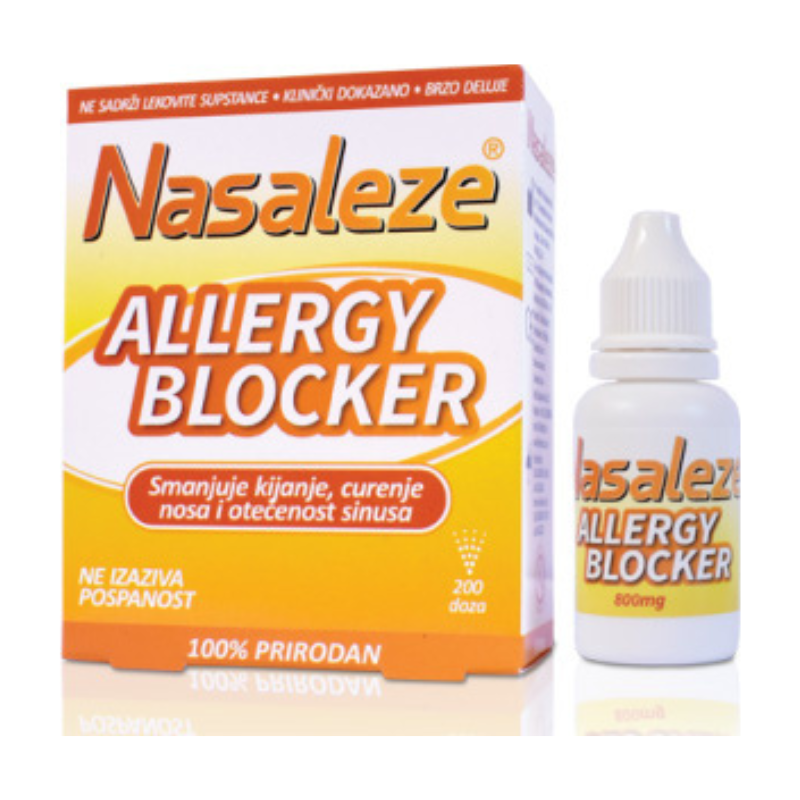 Nasalase Allergy Blocker sprej 800mg/200 doza - Apoteka Milica