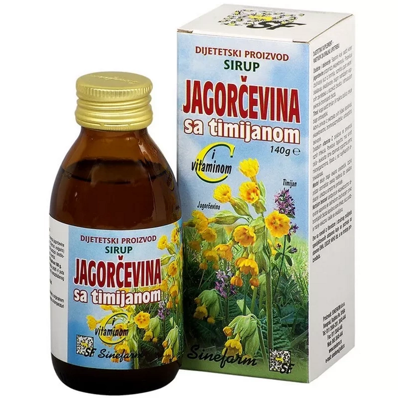 Sirup sa jagorčevinom i vitaminom C sinefarm 140 ml - Apoteka Milica