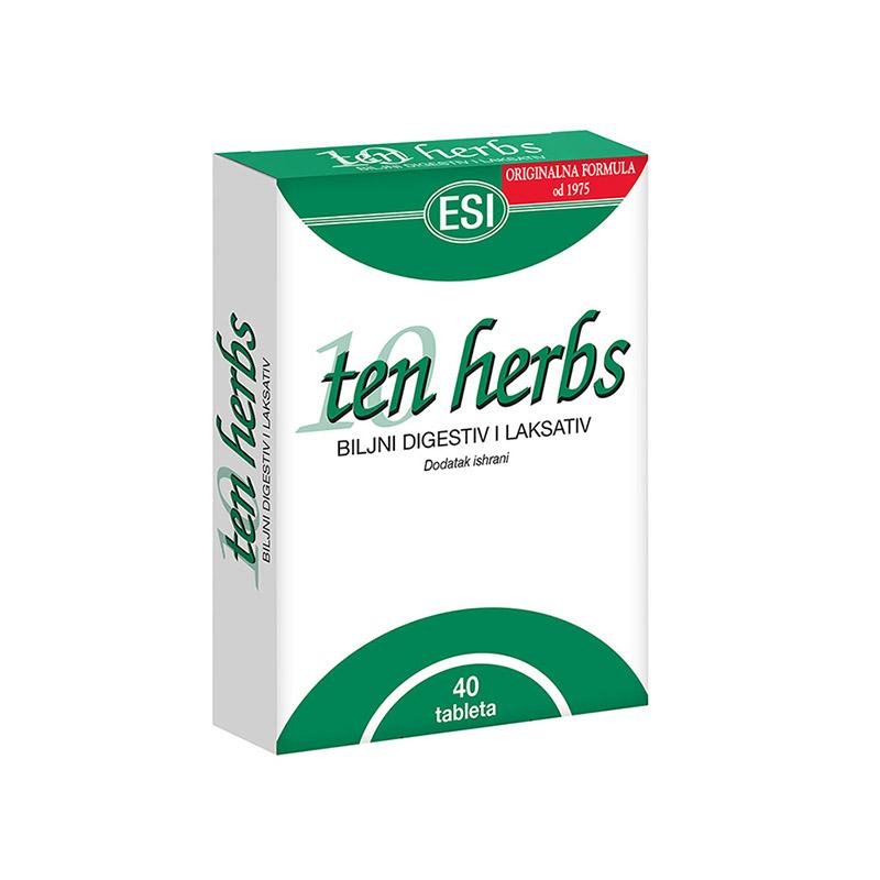 Ten Herbs tablete A 40 - Apoteka Milica