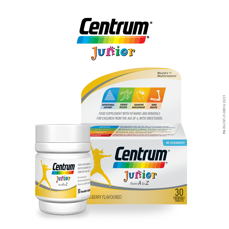 Centrum Junior 30 tableta za žvakanje - Apoteka Milica