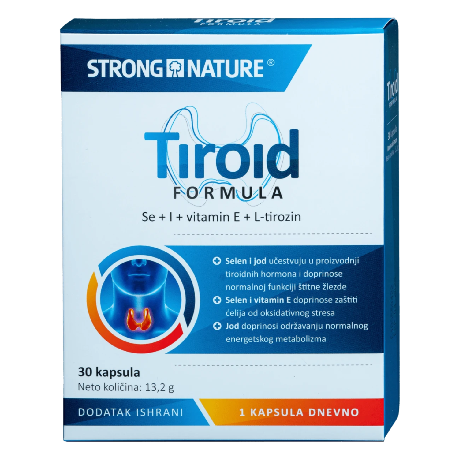 Strong Nature Tiroid Formula 30 kapsula - Apoteka Milica Strong Nature Tiroid Formula 30 kapsula - Apoteka Milica