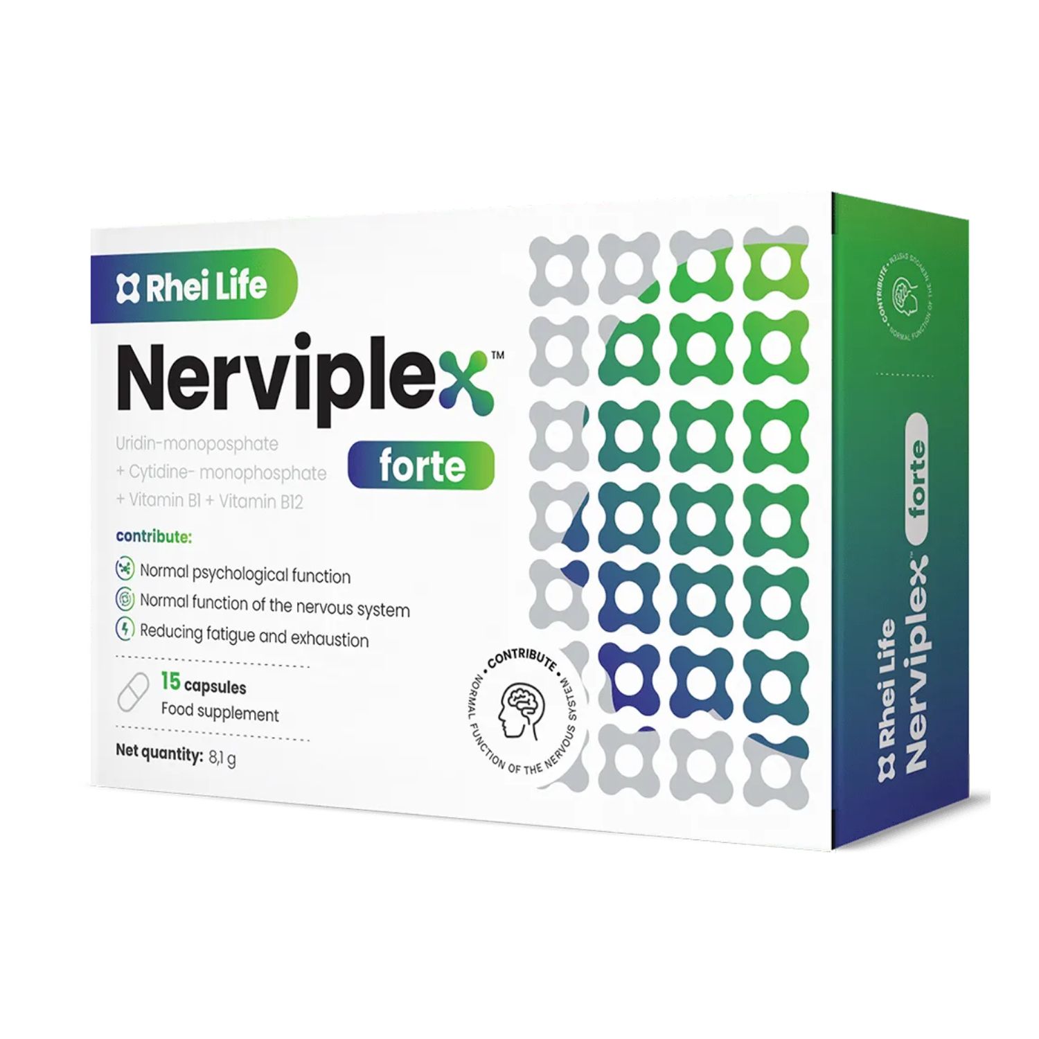 Nerviplex forte 15 kapsula - Apoteka Milica