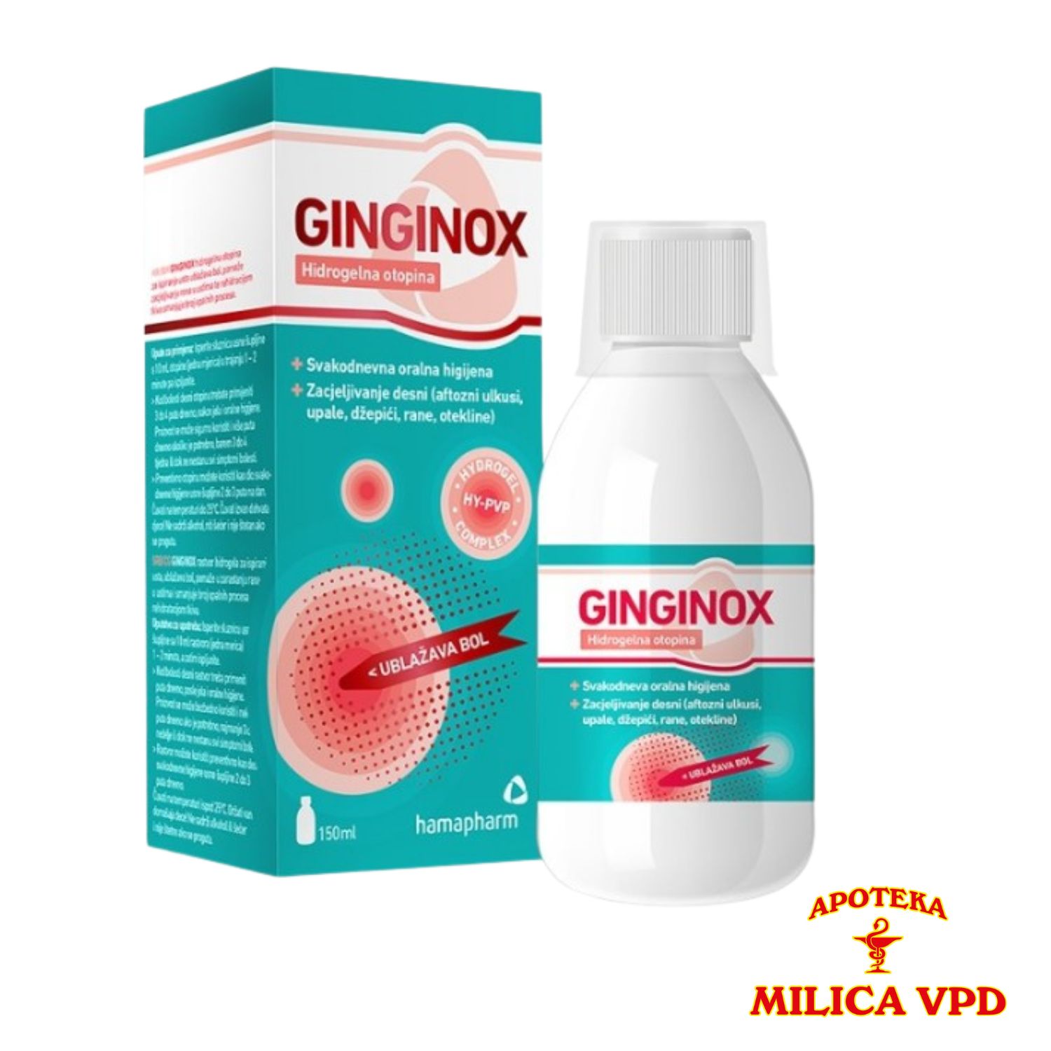 Ginginox rastvor 150ml - Apoteka Milica