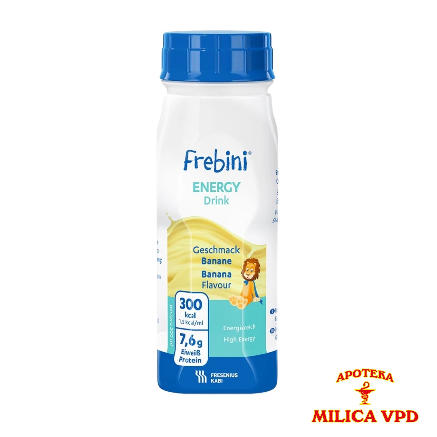 Frebini Energy Fibre Banana 200ml - napitak za decu - Apoteka Milica