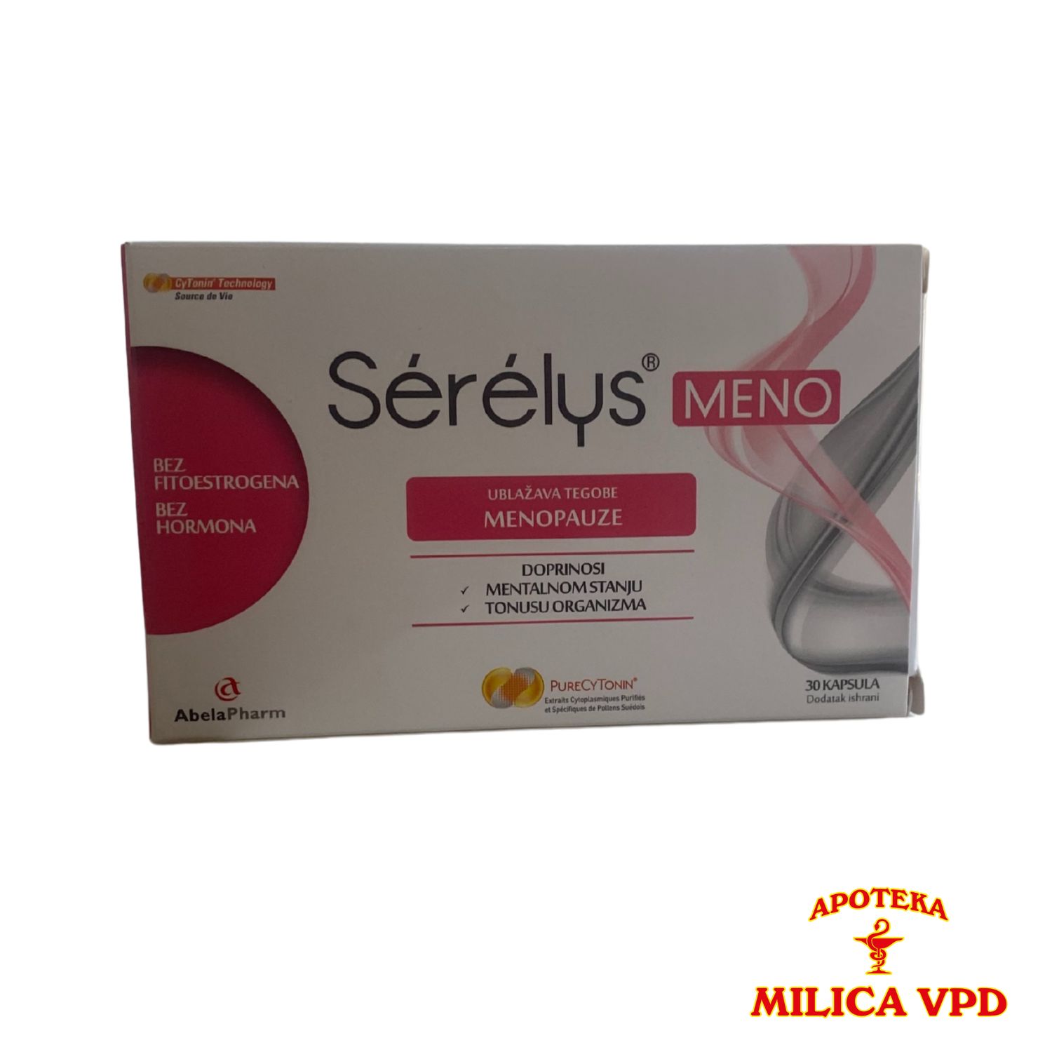 Serelys Meno 30 kapsula - Apoteka Milica