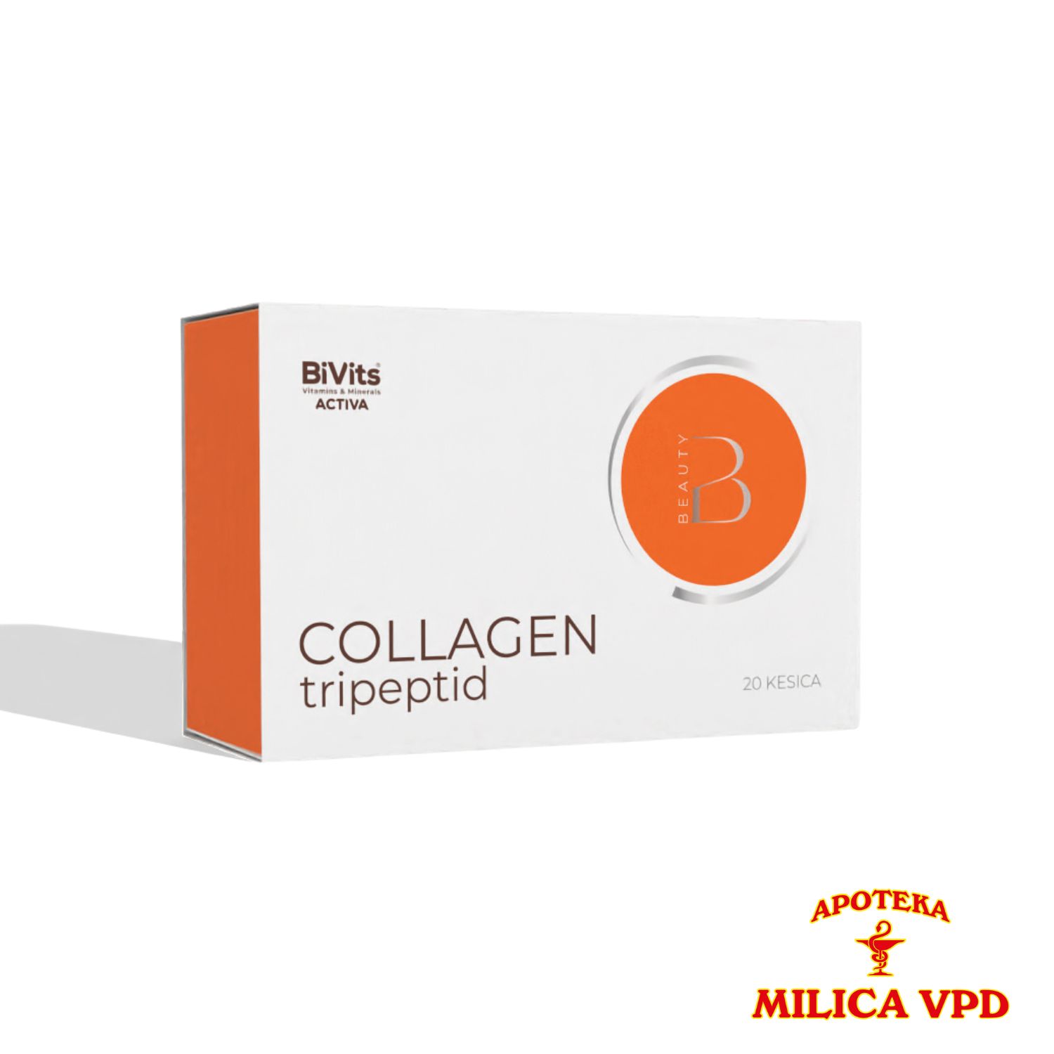 Bivits Activa Collagen Tripeptid 20 kesica - Apoteka Milica